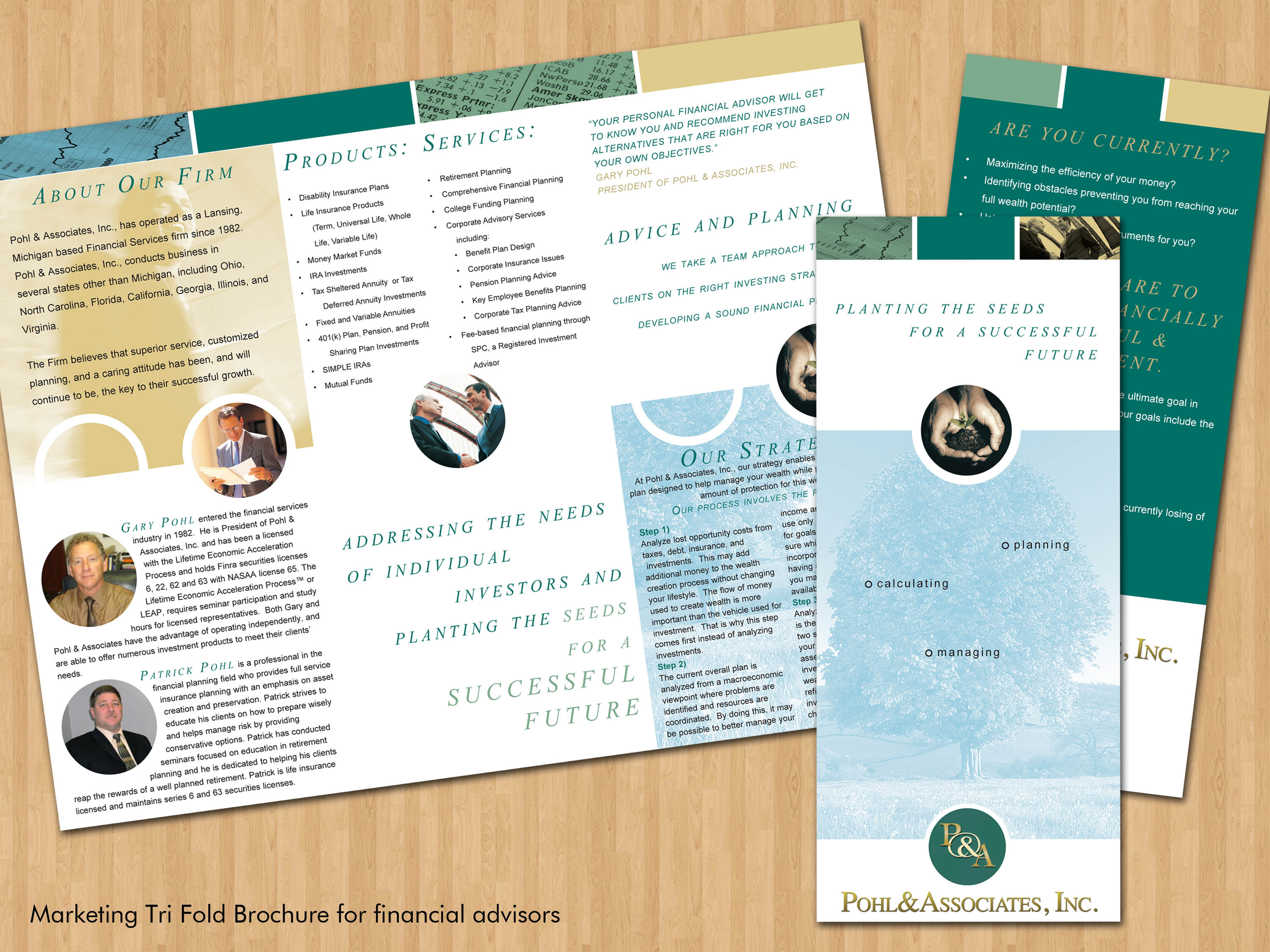 Financial Advisor Brochure Graphic Design Services In Dallas TX Financial Advisor Brochure Graphic Design Services In Dallas TX