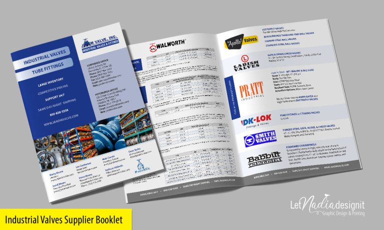 Line Card Design - Graphic Design Services in North Dallas, Texas